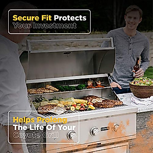 Coyote Grill Cover, Compatible with Coyote 34” Built in Grills - CCVR3-BI