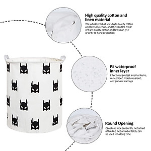 RoyBoder Collapsible Laundry Basket in Bedroom Waterproof Laundry Hamper in Bathroom Large Laundry Bag in College Dormitory Cloakroom Livingroom Nursery Organizer Toy Bin