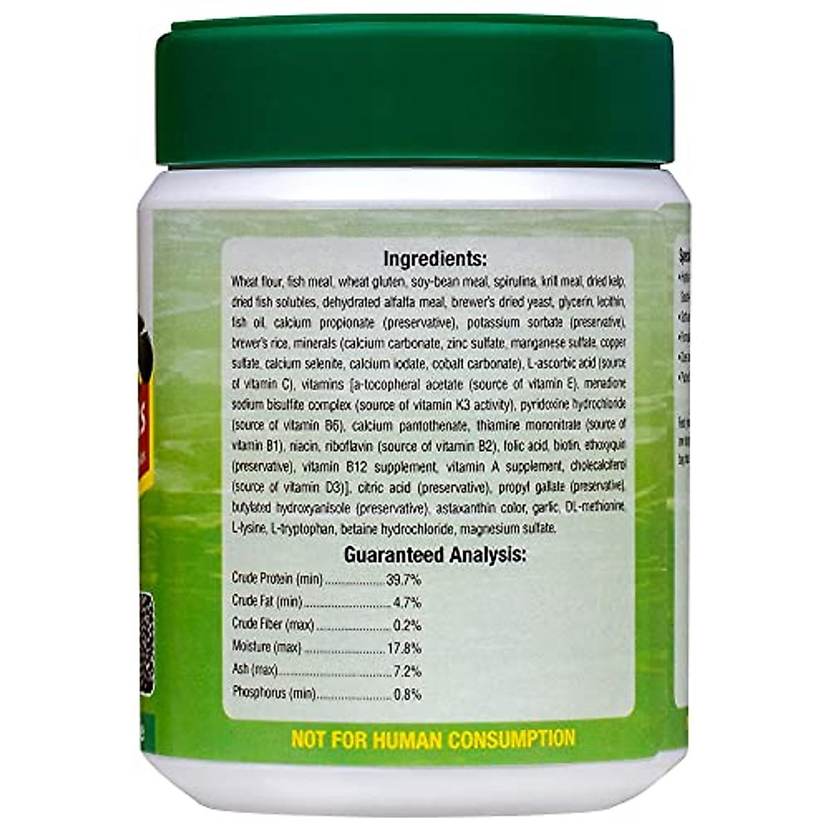 Ocean Nutrition Cichlid Vegi Pellets 7-Ounces (200 Grams) Jar - Medium Pellet Size