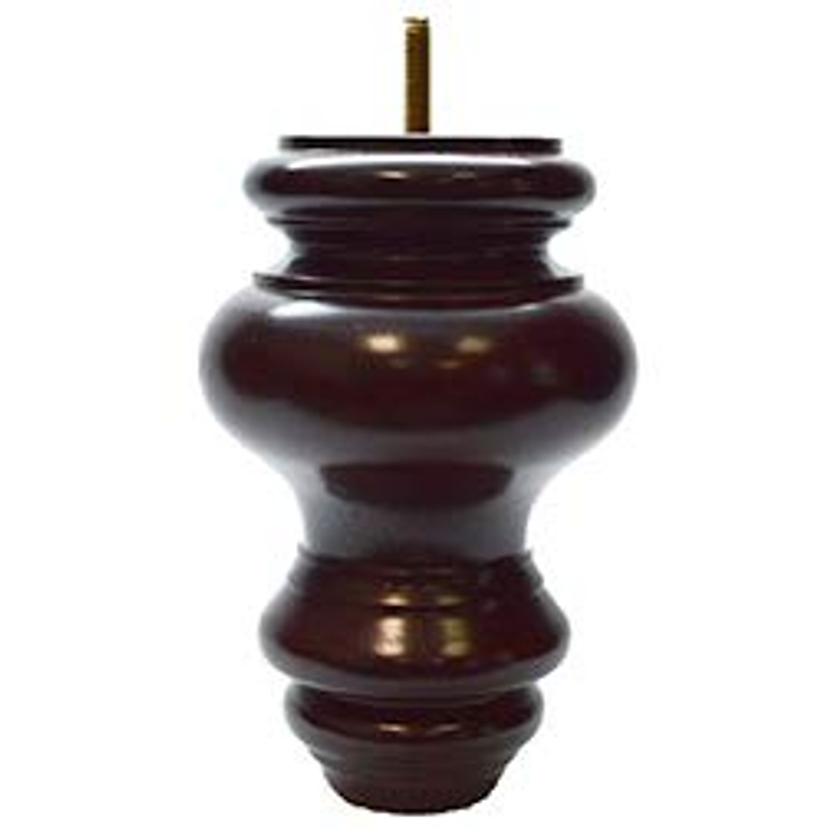 BingLTD - 6 1/4" Mahogany Hardwood Sofa Legs - Set of 4 (P844-157)