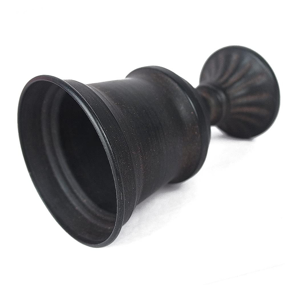 WEIDUOFUN Antique Display Urn Planter Pedestal Vase Rustic Classic Urn Planter Vase for Wedding Home Cafe Decoration -7.87”Tall and 3.54” Diameter