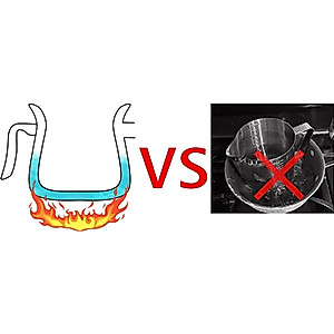 Double Layer Design Candle Making Pouring Pot, 50oz Wax Melting Pot, 304 Stainless Steel Wax Melter for Melting Chocolate, Soap, Wax, Candle Making