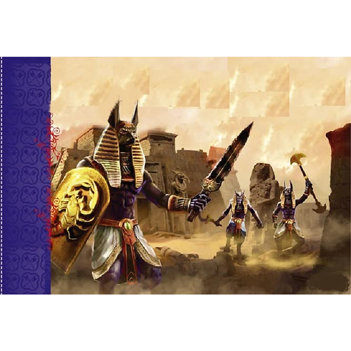 Alliance 72053 - 1/72 - Anubis Army. 40 Figures, 10 Poses. Scale Model kit