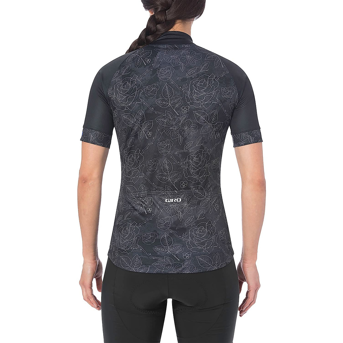 Giro Women Chrono Sport Jersey Adult Cycling Apparel - Black Floral (2020), Large