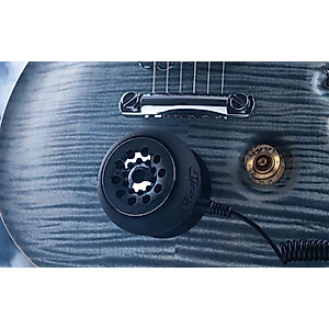 Fluid Audio Strum Buddy Heavy Metal Edition Stick-On Guitar Amplifier with Overdrive, Reverb & Phaser DSP Effects - Black