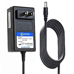 T POWER Charger for Horizon Fitness Elliptical Trainer Exercise CX66 E500 E6 E700 E800 E95 EX33 EX44 EX56 EX59 EX79 EX65 EX66 EX75 EX-33 EX-44 EX-65 EX-66 CE4.1 EX-69 Ac Dc Adapter Power Supply