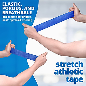 MEDca Self Adherent Cohesive Wrap Bandages 2 Inches X 5 Yards 6 Count, (Rainbow Color)