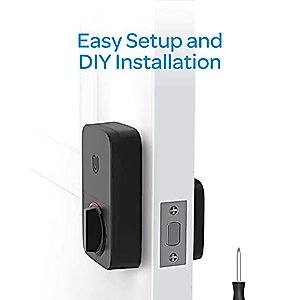 ULTRALOQ U-Bolt Smart Lock + Key Storage Lock Box + Bridge WiFi Adaptor 5-in-1 Keyless Entry Door Lock with WiFi, Bluetooth and Keypad