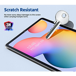 MoKo PET Matte Screen Protector for Samsung Galaxy Tab S6 Lite 10.4 2024/2022 (P613/P619) & 2020 (SM-P610/P615), [Paper-Feeling Film Writing for S-Pen] 2-Pack Anti-Glare Premium PET Film, Matte