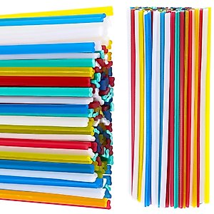 100 Pieces Plastic Welding Rods 7.9 Inch PP/PVC/PPR Plastic Welder Repair Rods for Car Bumpers and Daily Plastic Repair, 20 Pieces for Each Color