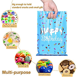 ZGORENDZ 40 Pack Party Favor Bags Goodie Bags for Kid's Birthday Small Gift Bag Bulk for Happy Birthday Party