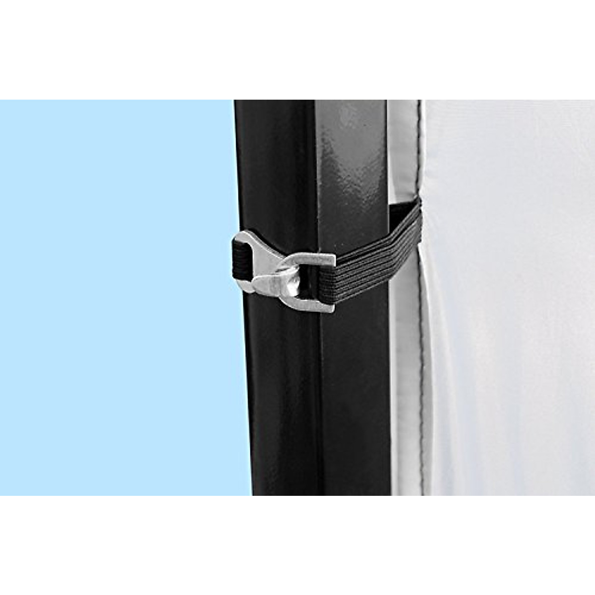 Leader Accessories Instant Canopy SunWall Side Wall for 10x10 Feet, 10x20 Feet Straight Leg pop up Canopy, 1 Pack Side Wall Only, Silver