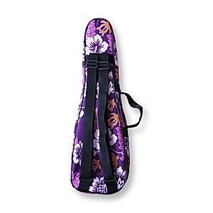 Woodi USA 21" Ukulele Gig Bag WUC-21PT Padding Carry Case Waterproof Gig Bag For Soprano Uke