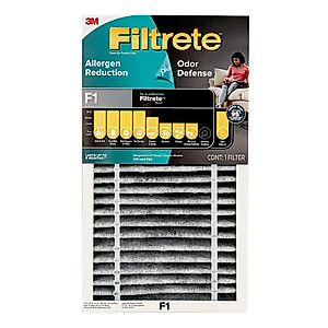 Filtrete Allergen Reduction + Odor Reduction HEPA-Type Room Air Purifier Filter, F1