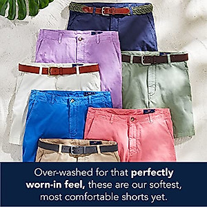 vineyard vines Men's 7 Inch Island Shorts, Stone, 42