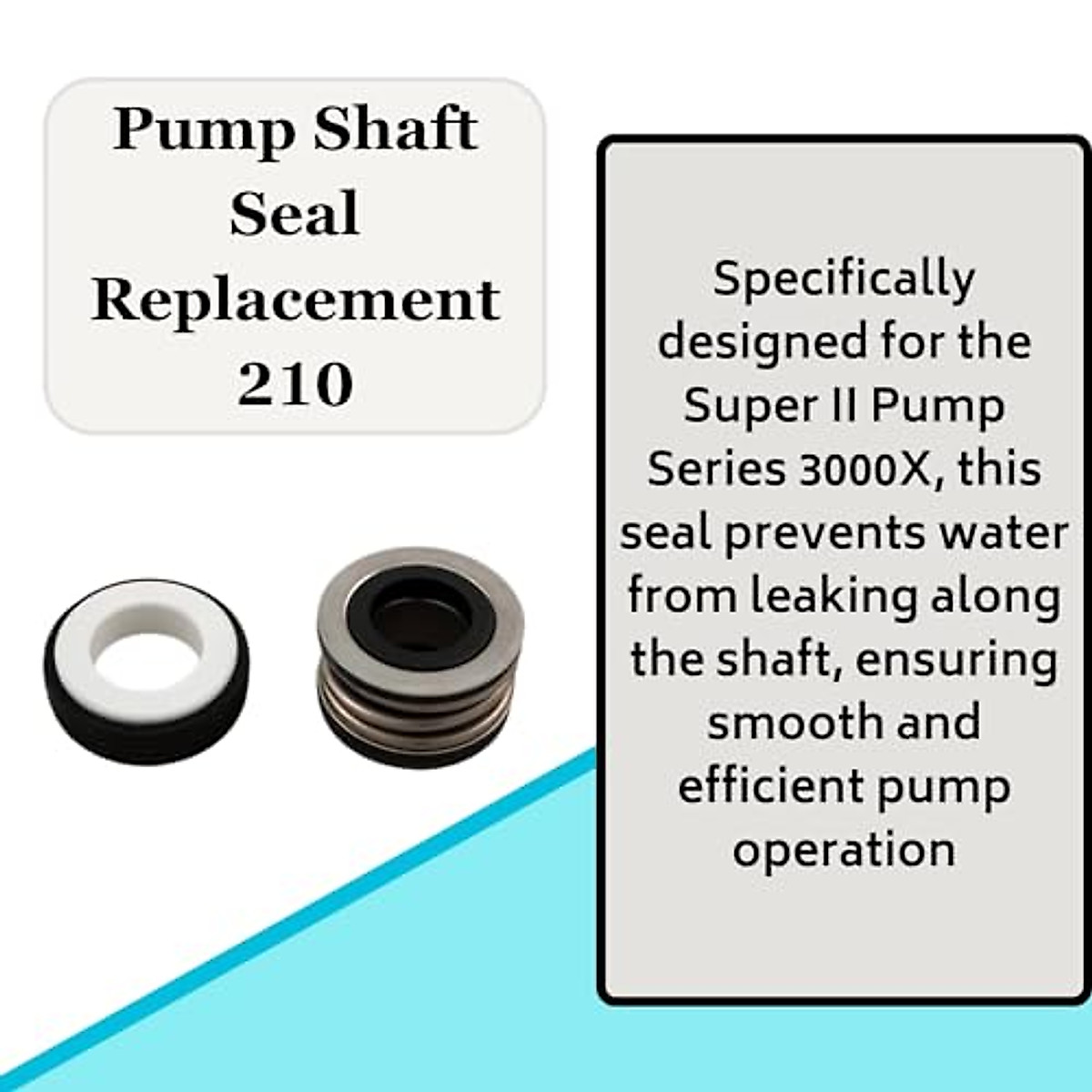 Carjo Southeastern Accessory Pool Pump O-Ring Seal Repair Kit for Hayward(R)* Super II Pump Series 3000X Kit 2 - Hayward Super II Pump Parts