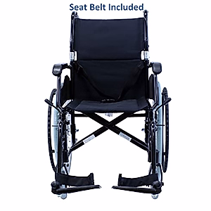 Karman 24 pounds LT-980 Ultra Lightweight Wheelchair Black