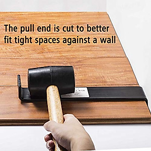 MOONWELL Pull Bar for Laminate Plank and Wood Flooring Installation (13 inch)