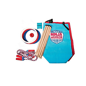 American Ninja Warrior Competition Obstacle Course - Competition Race Course - Great For Children, Teens, and Adult Athletes - Perfect Outdoor Fun Racing Obstacles For All Ages!