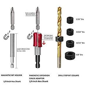 KingTool Drilling and Driving Accessory Kit (KingTool 318-Pieces Screwdriver and Drill Bit Set)