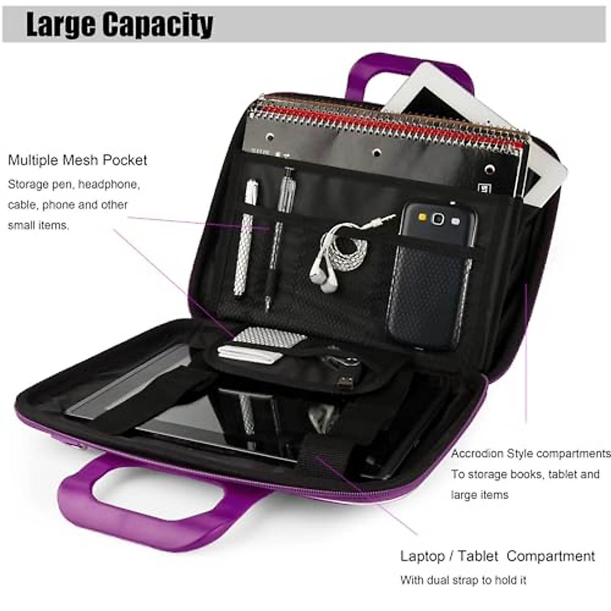12 13.3 In Laptop Bag for Microsoft Surface Laptop Go 3, Laptop SE, Laptop 4, Laptop 5, Laptop 6, Pro 10, Pro 7 Plus, Pro 8