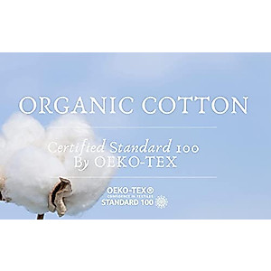 Cute New York Muslin Swaddle Blankets for New Born Boys Girls (Organic White)