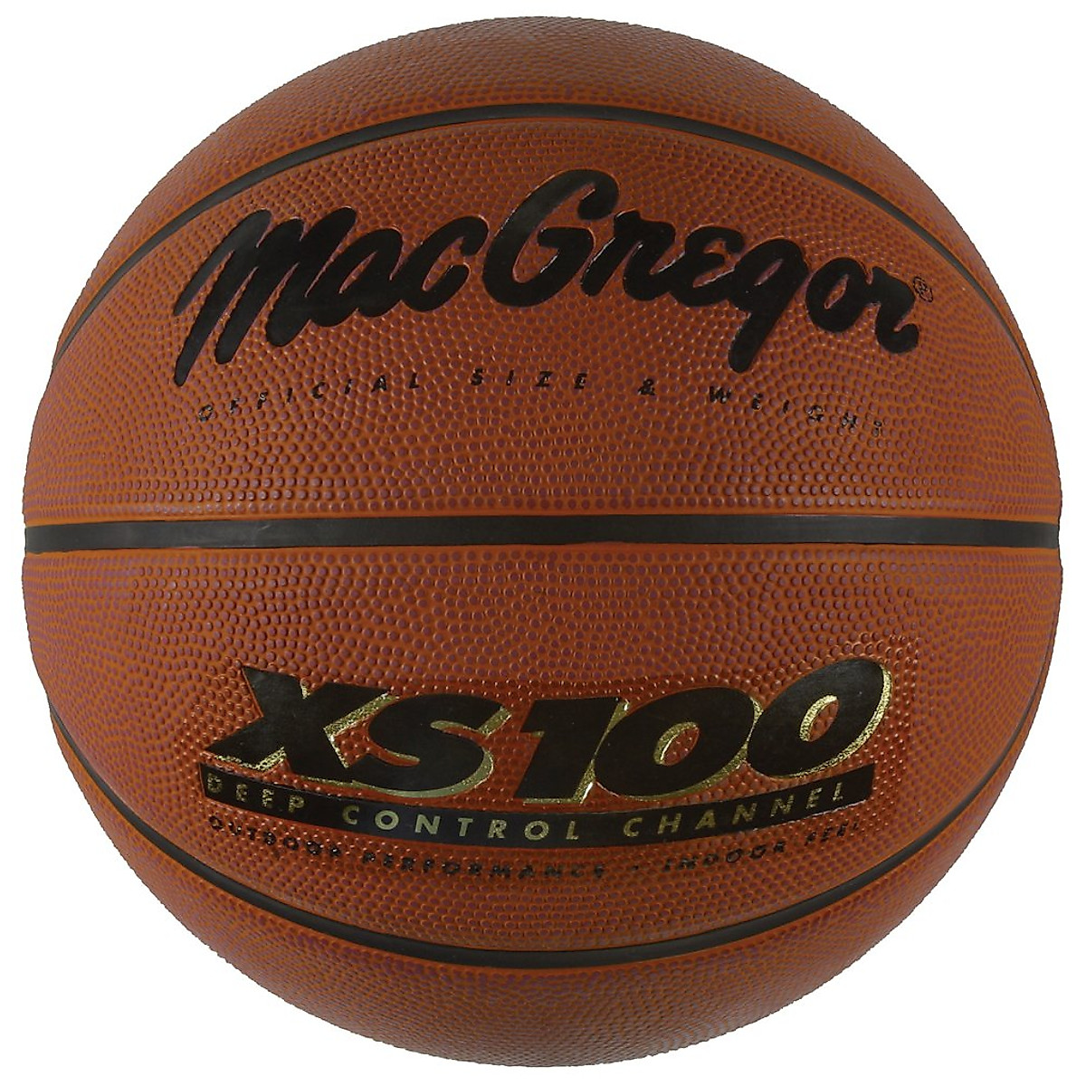 Regent Hedstrom - MacGregor XS-100 Size 7 Rubber Basketball, Medium