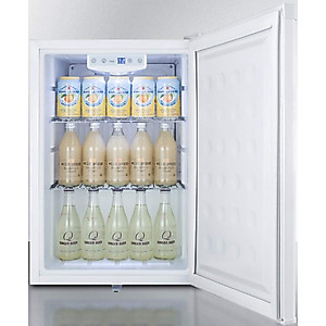 Summit FF31L7 Refrigerator, White