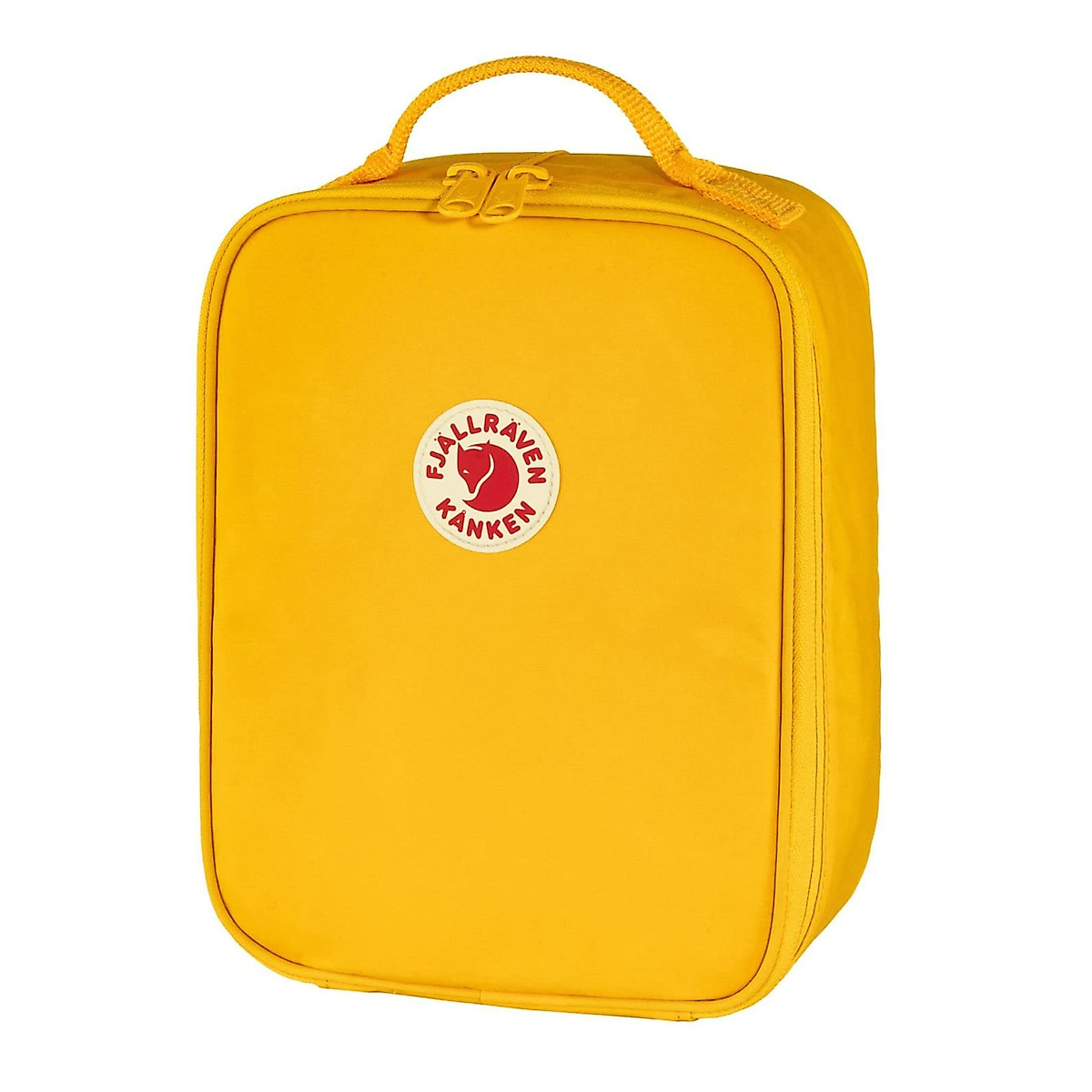 Fjallraven Kanken Mini Cooler Bag - Heavy Duty Eco S, Inside Zippered Pocket, Top Handle, and SidewaysWarm Yellow One Size One Size