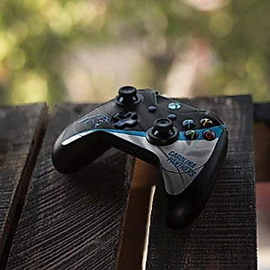 Skinit Decal Gaming Skin compatible with Xbox One Elite Controller - Officially Licensed NFL Carolina Panthers Design