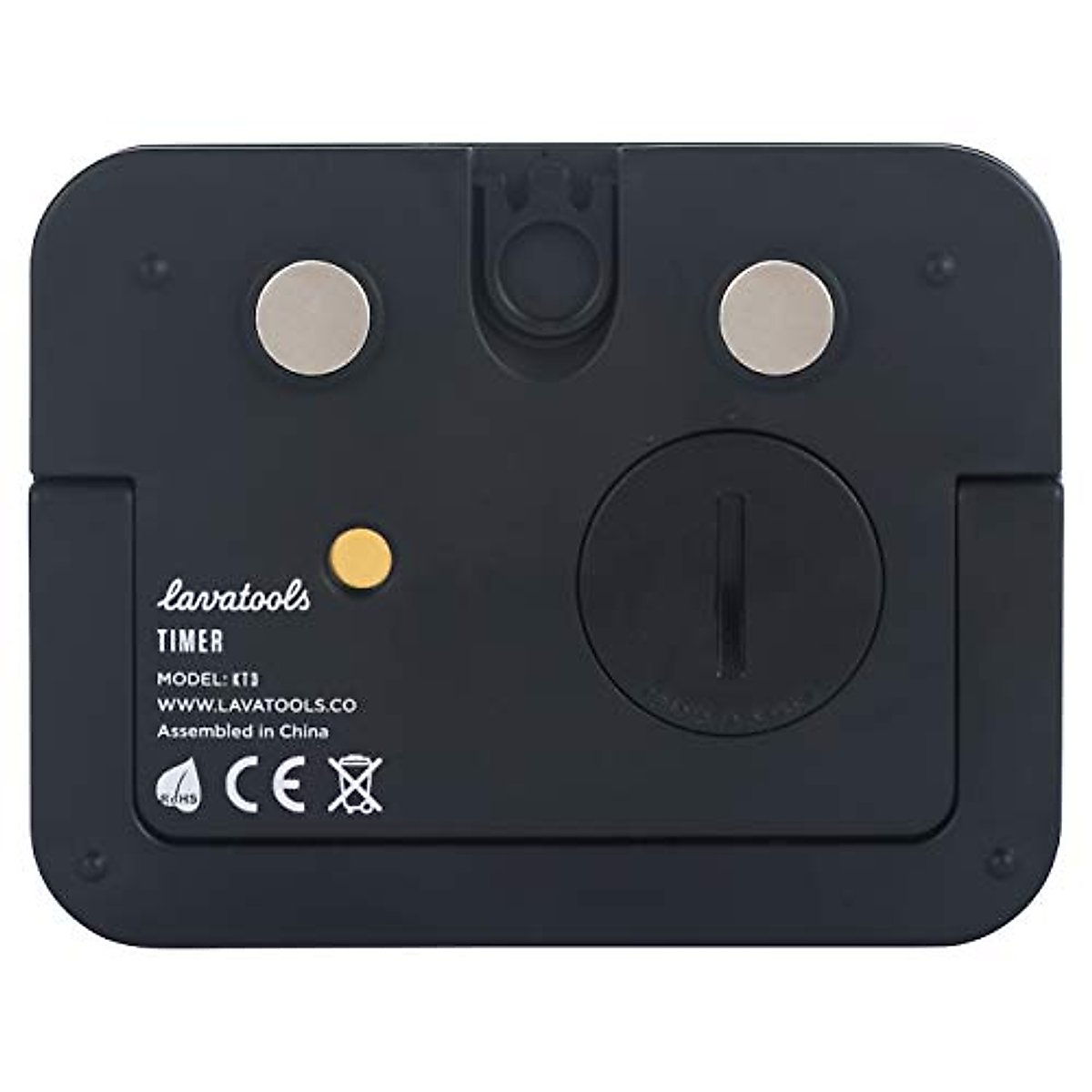 Lavatools KT3 Kitchen Timer & Stopwatch, Large Digits, Loud Alarm, Mute Function, Quick-Set Buttons, Hang Hole, Magnetic Stand for Cooking and Classroom