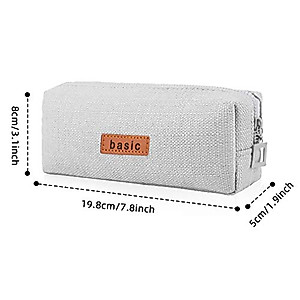 iSuperb Cotton Linen Pencil Case Pouch Bag Office Storage Organizer Coin Pouch Cosmetic Bag