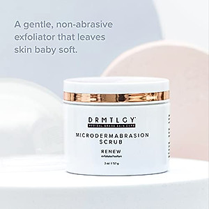 DRMTLGY Universal Tinted Moisturizer with SPF 46 & Microdermabrasion Facial Scrub Set - Universal Tinted SPF & Face Exfoliator 2 Pack