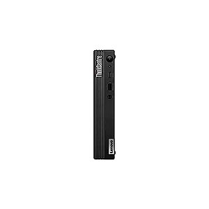 ThinkCentre M75q Gen 2 11JN0089US Desktop Computer - AMD Ryzen 5 PRO 5650GE Hexa-core [6 Core] 3.40 GHz - 16 GB RAM DDR4 SDRAM M.2 PCI Express NVMe SSD - Tiny - Black