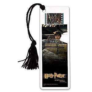 FilmCells Harry Potter (Harry and Hedwig Platform 9 3/4) Bookmark with Tassel and Real 35mm Film Clip