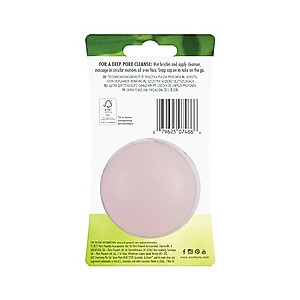 EcoTools Deep Cleansing Facial Brush, Manual Facial Cleansing Brush Exfoliates & Deeply Cleanses, Remove Makeup & Dry Skin, Eco-Friendly Face Brush for Cleansing, Color May Vary, 1 Count