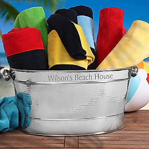 Personalization Universe Hampton Collection Personalized Party Tub