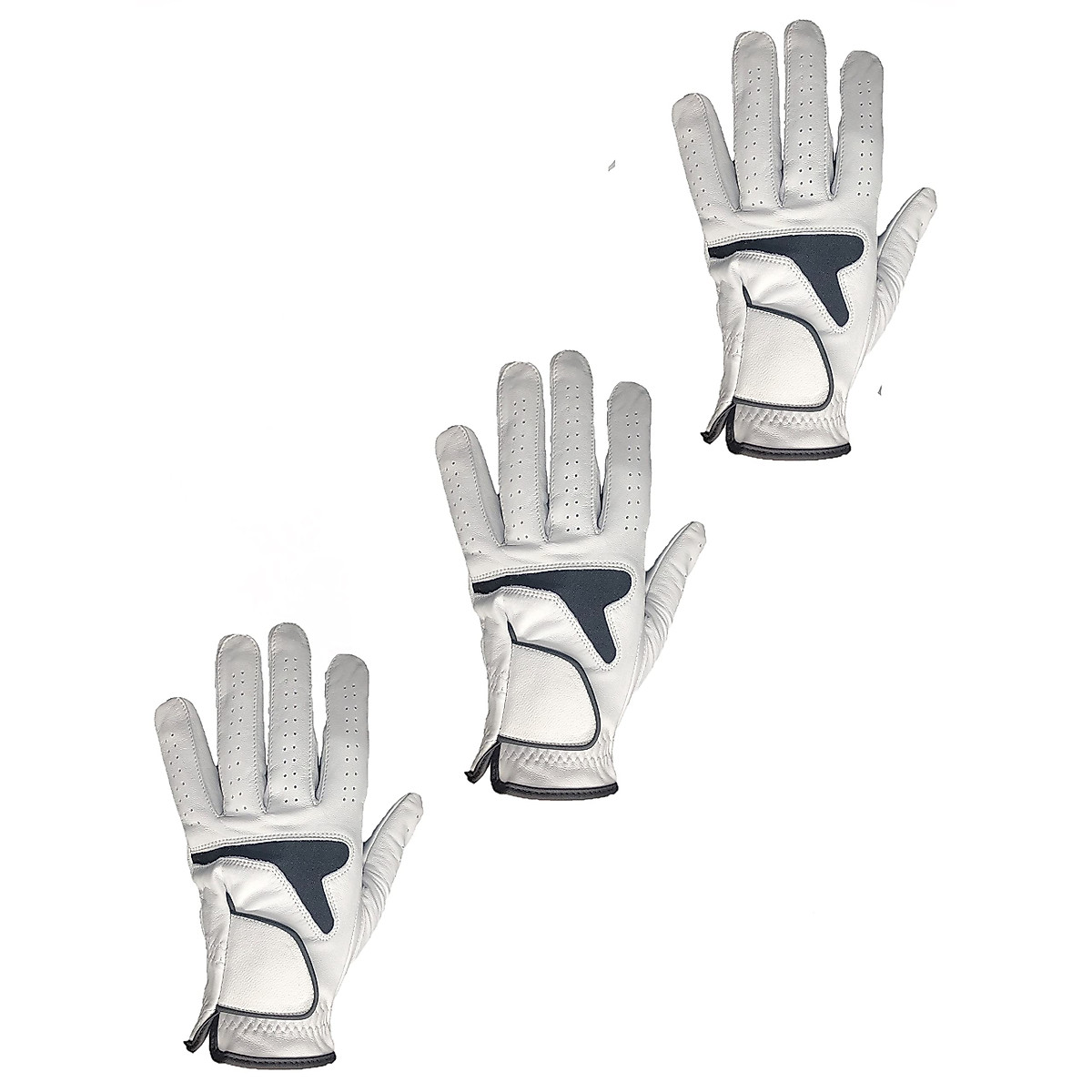 3 Mens Cadet EverGrip Cabretta Golf Glove (Left) (Cadet - Extra/Large)