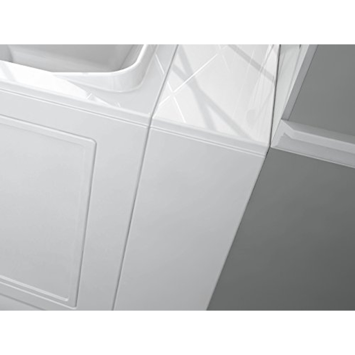 American Standard 2848.119.CRW Acrylic Whirlpool and Air Spa 28"x48" Right Side Door Walk-In Bathtub in White