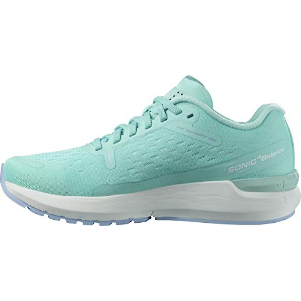 Salomon Sonic 4 Balance Running Shoes for Women, Tanager Turquoise/White/Kentucky Blue, 12