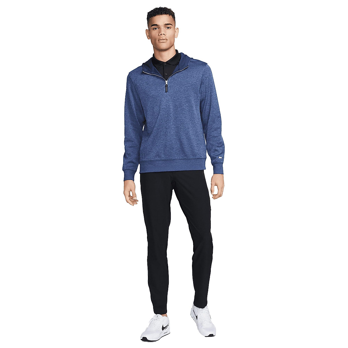 Nike Dri-FIT Men's Golf Hoodie (as1, alpha, m, regular, regular, Dust/White/Dust/Brushed Silver)