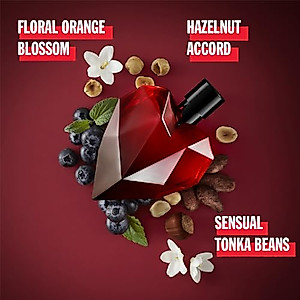 Diesel Loverdose Red Kiss Eau de Parfum Spray Perfume for Women, 1.7 Fl. Oz.