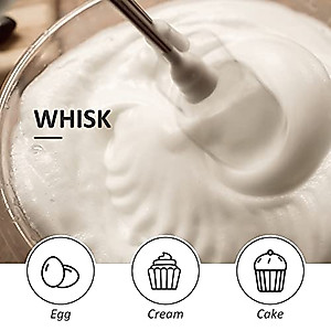 HOMCOM Immersion Hand Blender, 400W 4-in-1 Handheld Stick Blender with Adjustable Speed, 500ml Chopper, Egg Whisk, 800ml Measuring Cup, and Stainless Steel Blades, Silver/Black