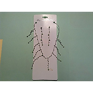 Y-Necklace with matching earing (18" to 20" Adjustable necklace) For children