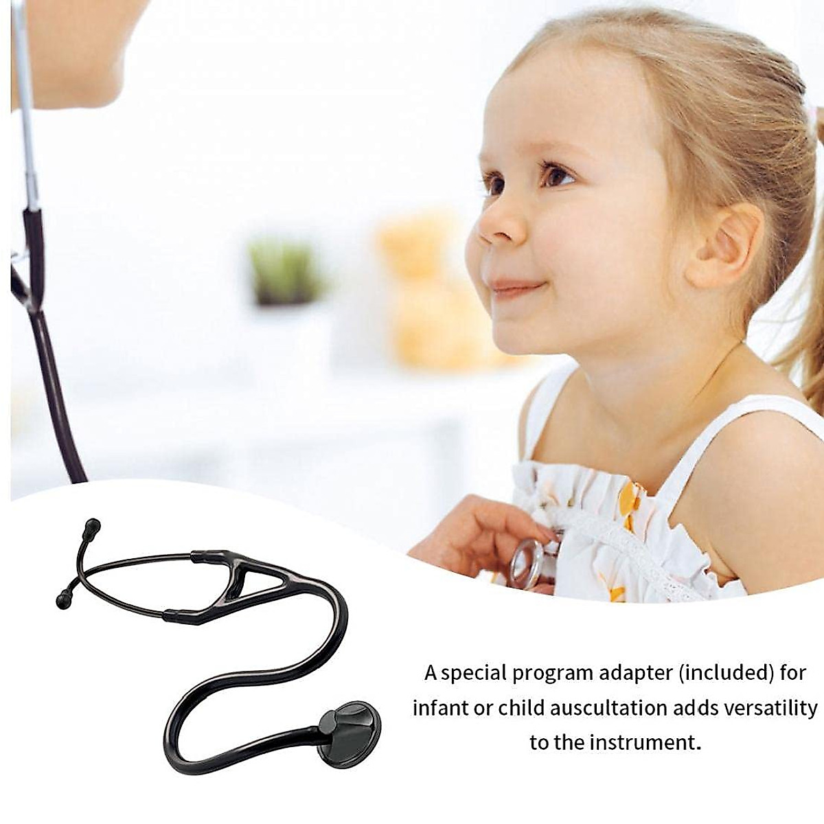 Single Head Stethoscope Professional Doctors Nurses Cardiology EMT Vet Health Care,Stethoscope