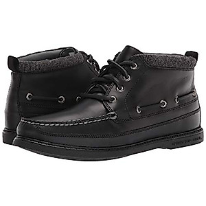 Sperry Men's Gold ao Lug Chukka Boot, Black/Black, 12