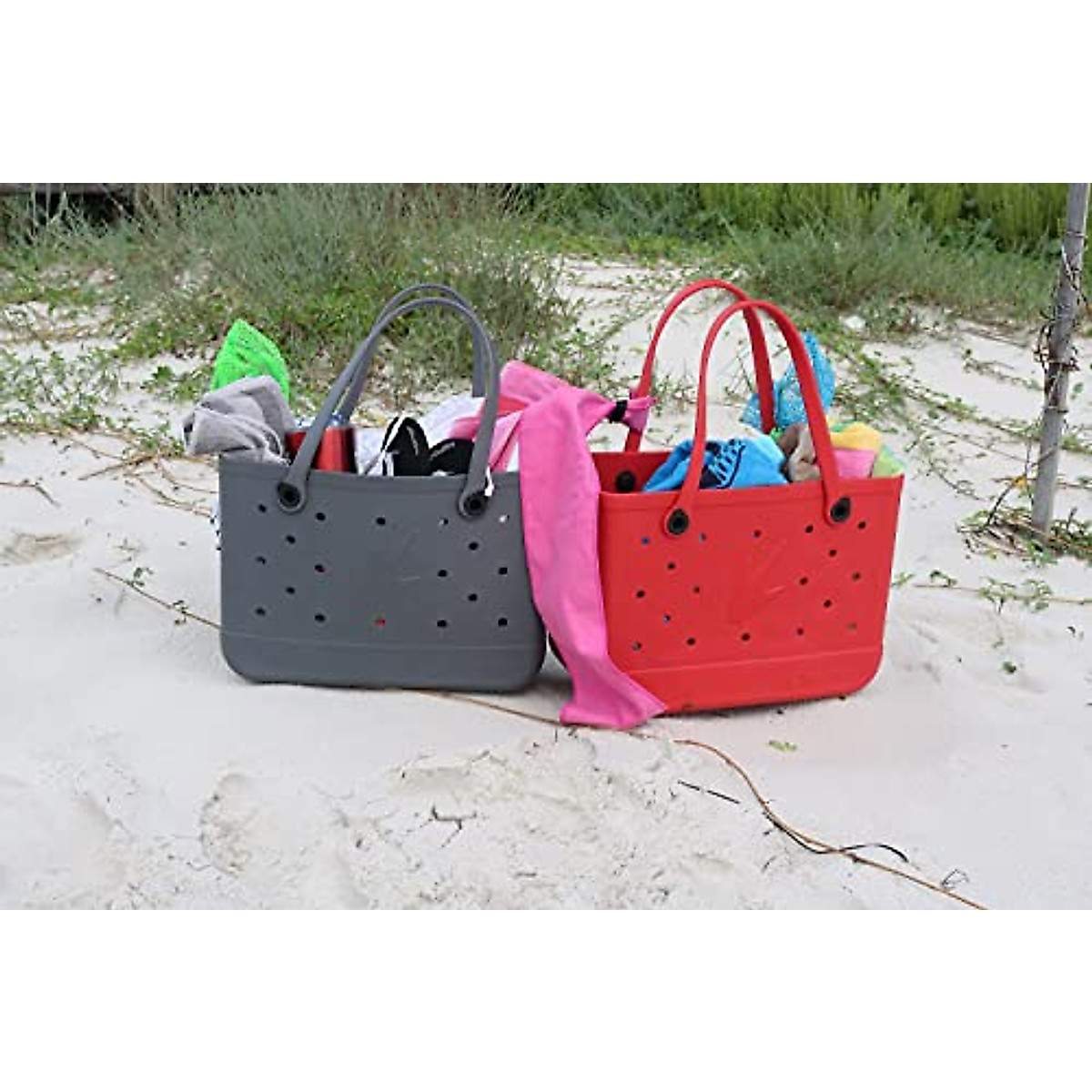 FROGG TOGGS womens Tote Lightweight, Washable Eva Beach Beyond HANDBAG, Cool Gray, Cool Gray US