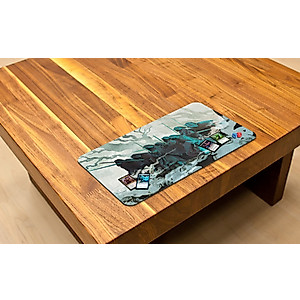 Paramint The Nine (Stitched) - MTG Playmat by Anato Finnstark, LOTR Lord of The Rings - Compatible with Magic The Gathering Playmat - Play MTG,YuGiOh,TCG - Original Play Mat Art Designs & Accessories