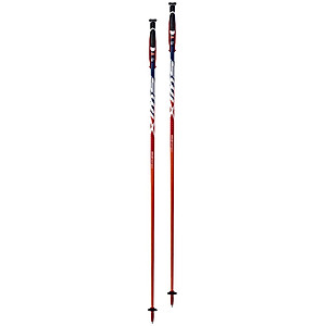 Swix Winter Sports Slalom Recreational Competition Alpine Skiing Racing Freeriding WC Pro SL Carbon Poles, 125cm