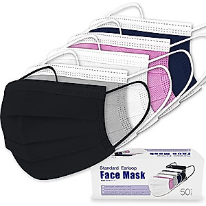 50Pack blue comfortable come with independent package boxes